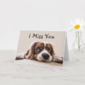 I Miss You I Can't Sleep Without You Card | Zazzle