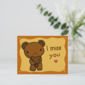 I Miss You Postcard | Zazzle