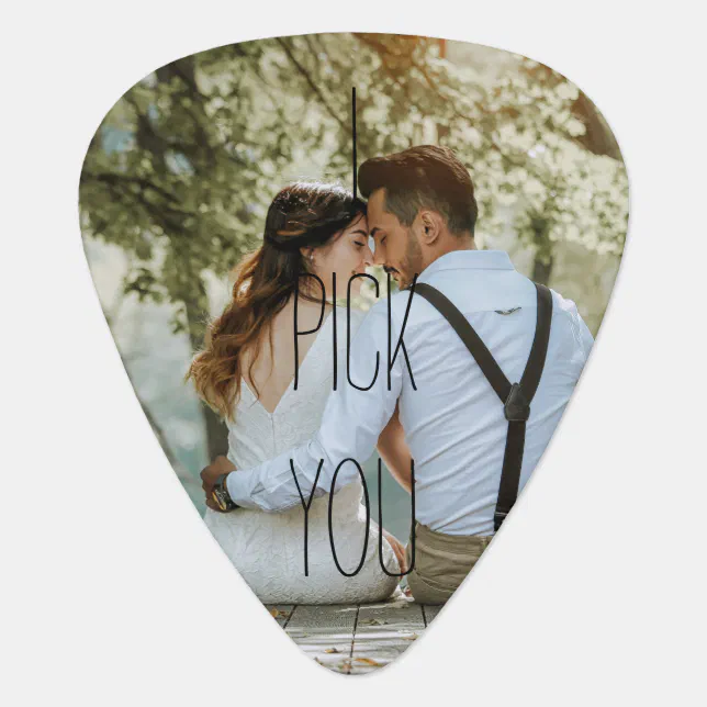 I Pick You Engagement Photo | Zazzle