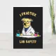 I Practice Lab Safety Card | Zazzle