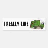 Garbage Truck Stickers | Zazzle
