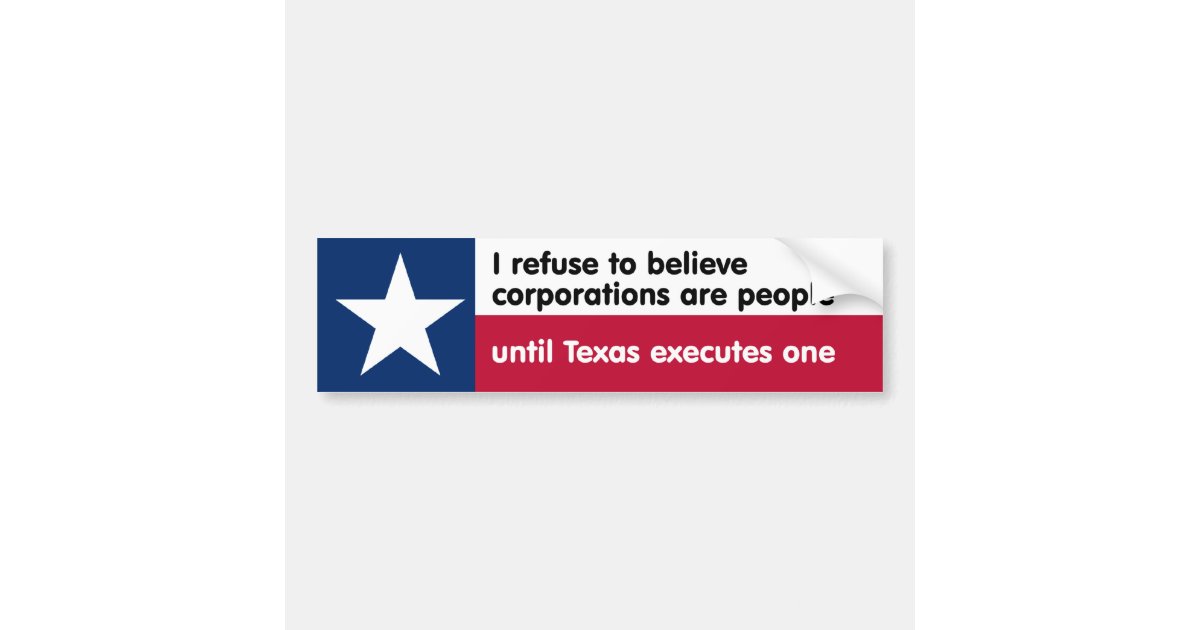 I refuse to believe... bumper sticker | Zazzle