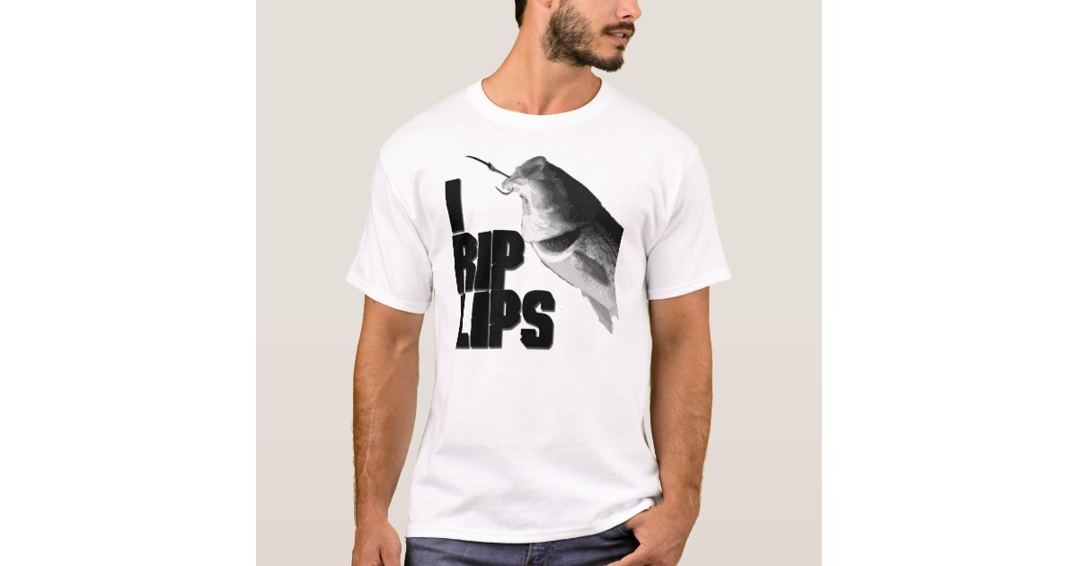 I RIP LIPS T-shirt | Zazzle