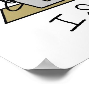 I Sew Poster | Zazzle