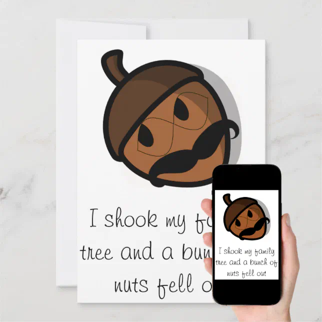 I Shook My Family Tree Family Reunion Invitations | Zazzle