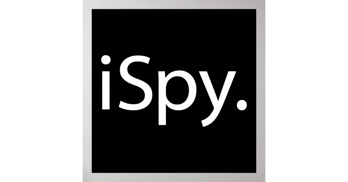 i Spy (I Spy) Poster | Zazzle