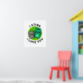 I Stink I Love You Funny Garbage Pun Poster | Zazzle