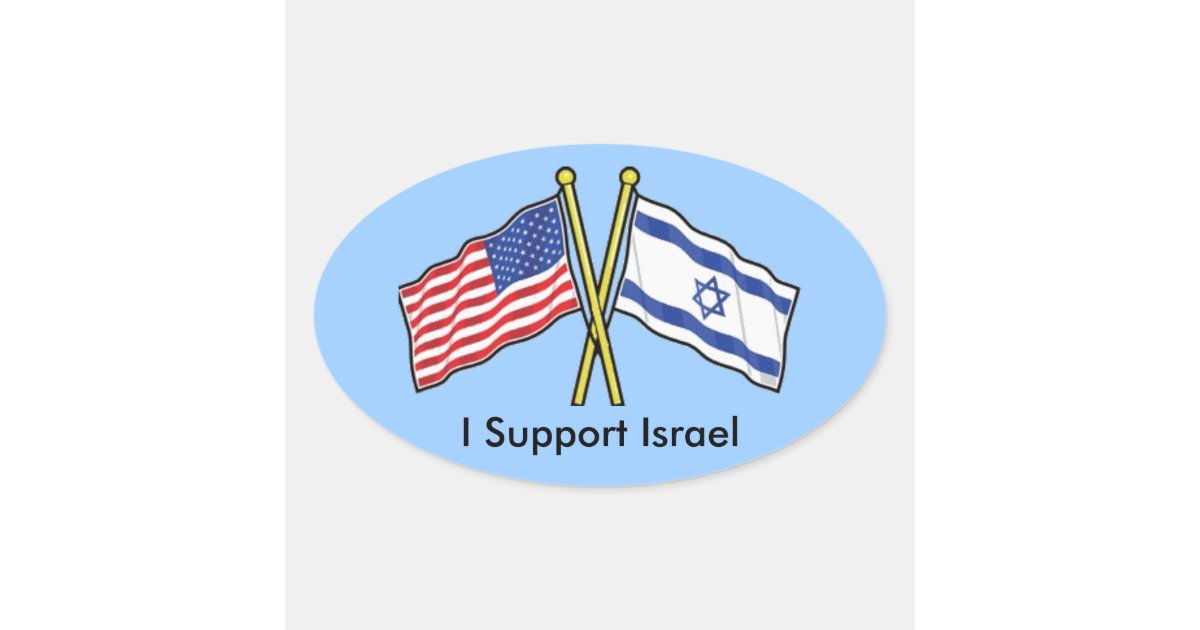 I Support Israel Stickers | Zazzle