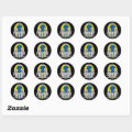 I Support Law Enforcement Classic Round Sticker | Zazzle