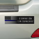 I Support Our Law Enforcement Bumper Sticker | Zazzle