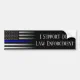 I Support Our Law Enforcement Bumper Sticker | Zazzle