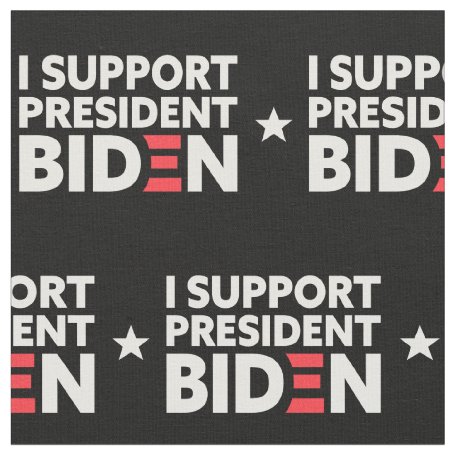 BIDEN FOR PRESIDENT 2020 FABRIC | Zazzle