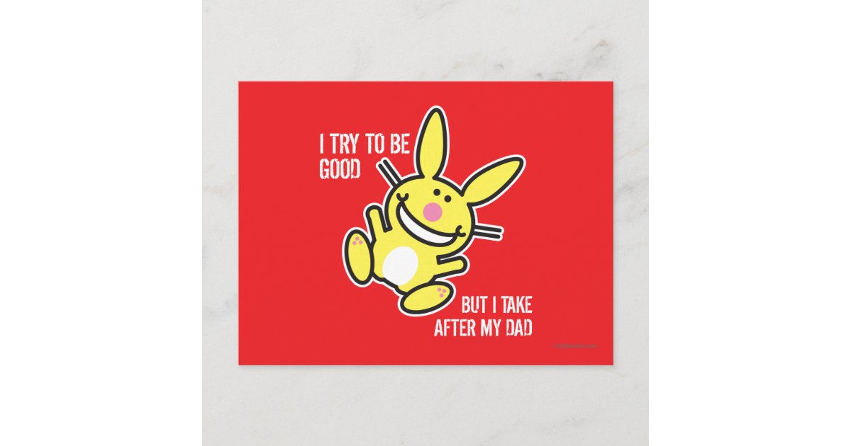 I Take After My Dad Postcard | Zazzle