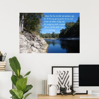 I thank you God for this amazing day; Poster | Zazzle