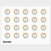 I VOTE BLUE Gender Reveal Baby Shower Game Labels | Zazzle