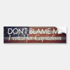 Blaming Capitalism Bumper Sticker | Zazzle.com