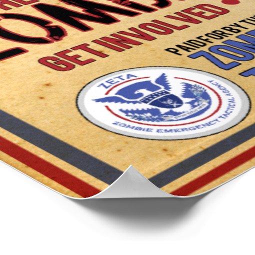 I Want You - Zombie Apocalypse Poster | Zazzle