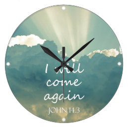 Bible Verse Wall Clocks | Zazzle