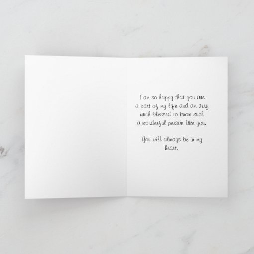 I will miss you, hospice, final goodbye card | Zazzle