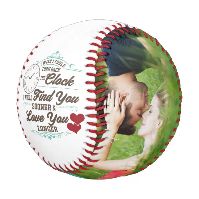 I wish I could turn back the clock Baseball | Zazzle