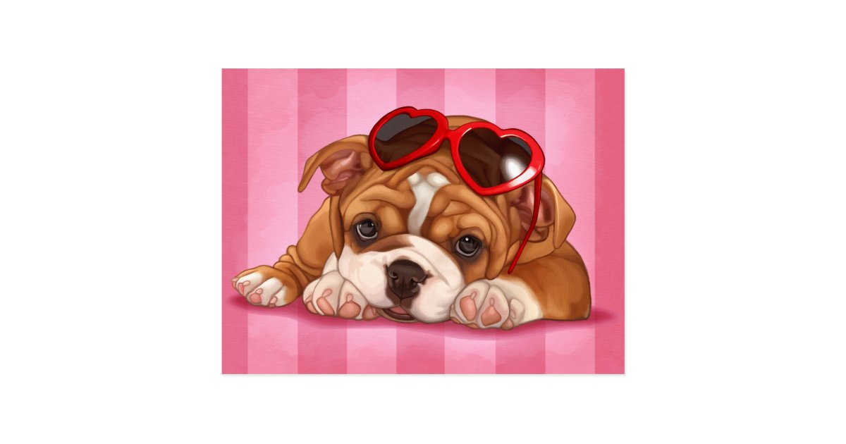 I wuv you postcard | Zazzle.com