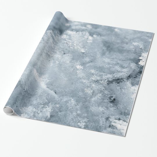 Ice and Frost Wrapping Paper | Zazzle.com
