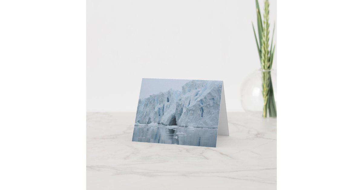 Ice cave card | Zazzle
