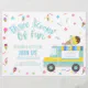 Ice Cream 3RD Third Birthday Sibling Triplets Sign Flyer | Zazzle