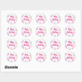 Ice Cream and Cake Ten is Sweet 10th Birthday Classic Round Sticker ...
