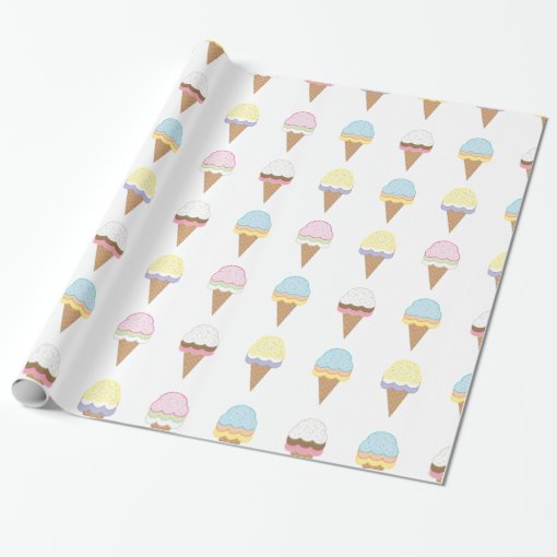 Ice Cream Awesomeness Wrapping Paper | Zazzle
