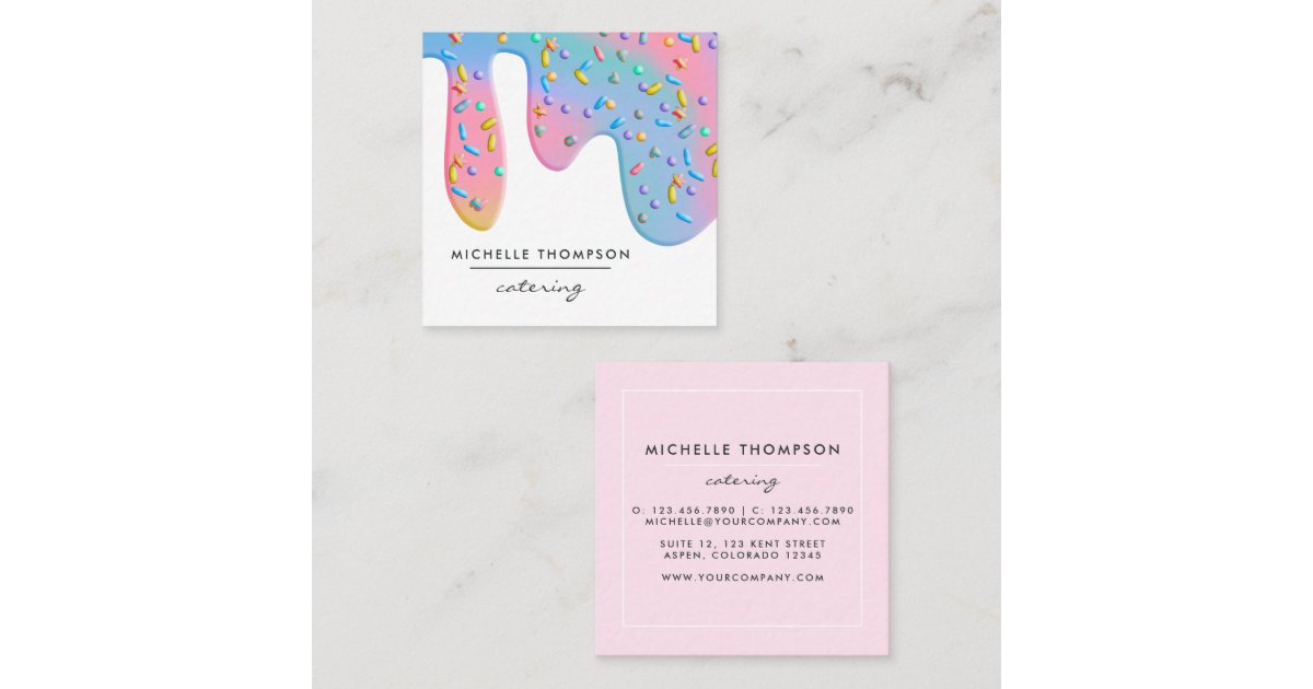 Ice Cream Business Card | Zazzle