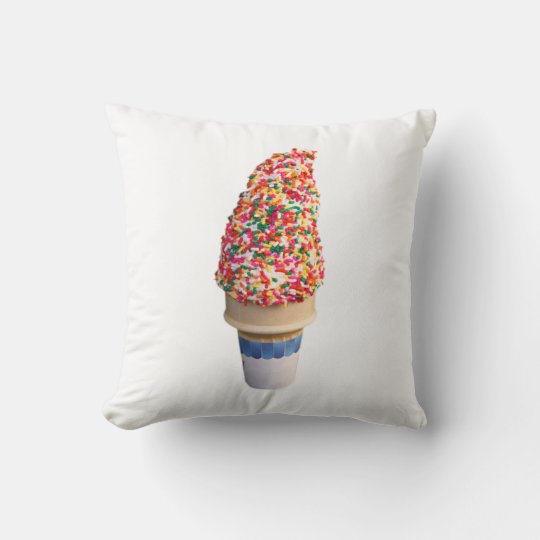 Ice Cream Cone Pillow | Zazzle.com