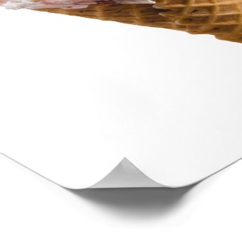 Ice Cream Cone Poster | Zazzle