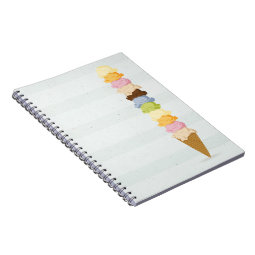 Ice cream notebook | Zazzle