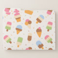 Ice Cream Pattern, Ice Cream Cone, Ice Popsicle File Folder | Zazzle