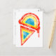 ice cream retro dripz postcard | Zazzle