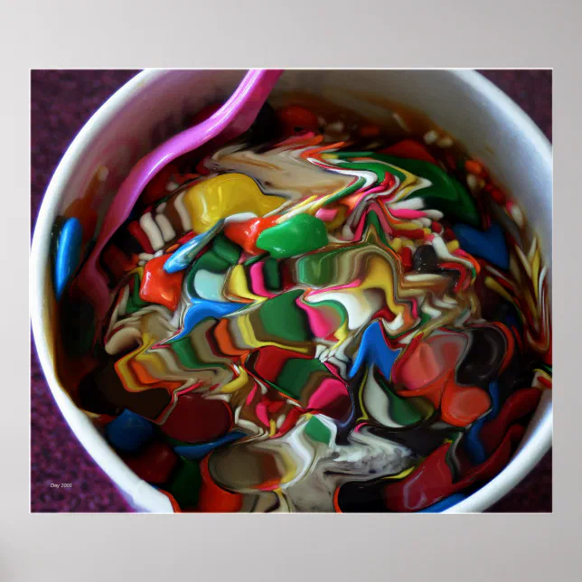 Ice Cream Sundae Poster | Zazzle