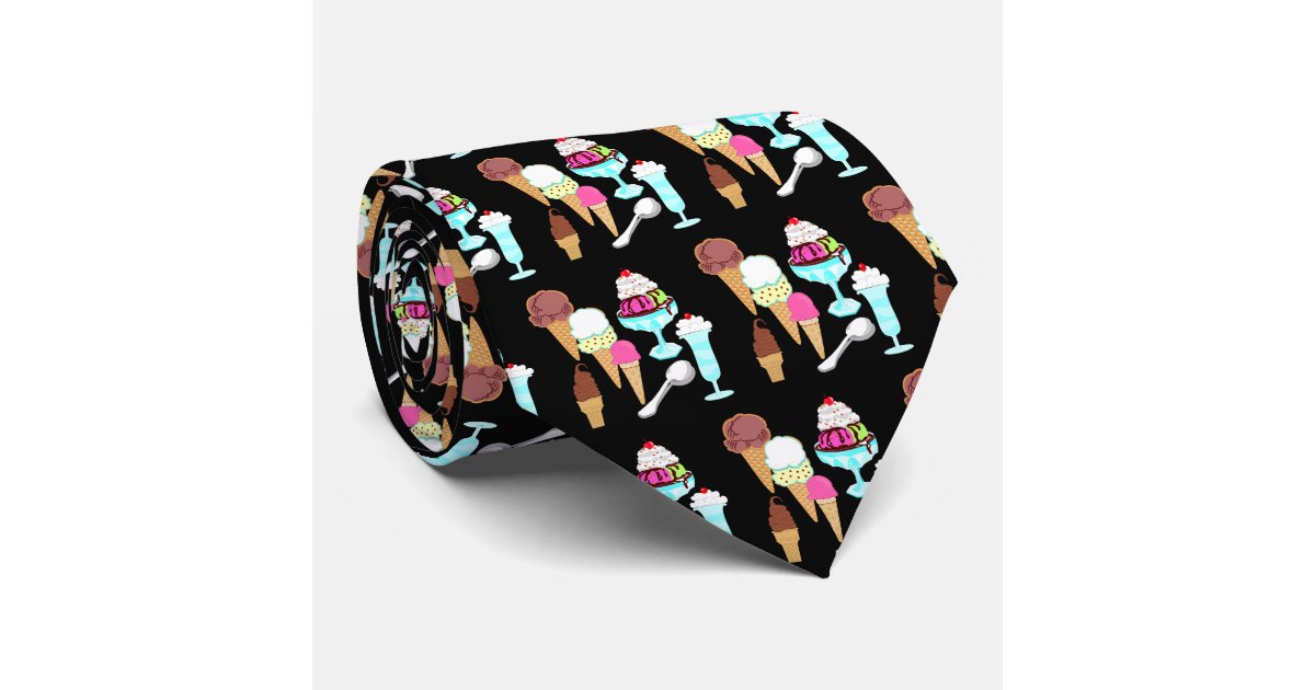 Ice Cream Tie | Zazzle