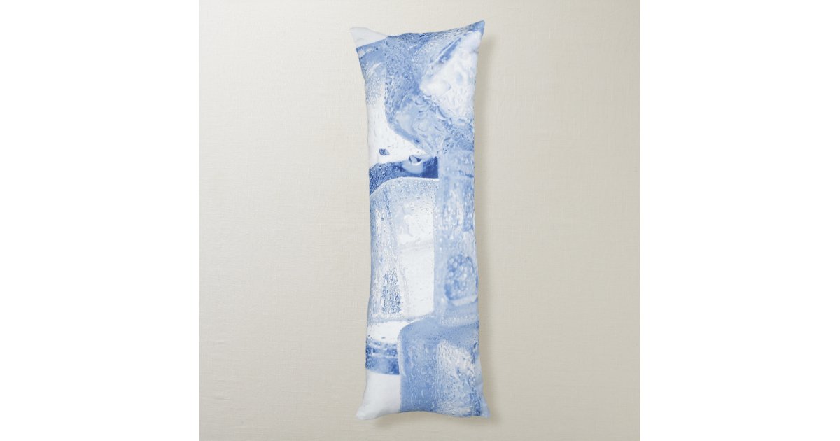 ICE CUBES BODY PILLOW | Zazzle