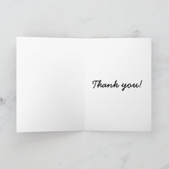 ice cubes icy cube water slipping stack melt cold thank you card | Zazzle