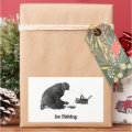 Ice Fishing Rectangular Sticker | Zazzle