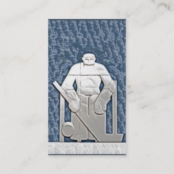 Ice Hockey Business Card | Zazzle