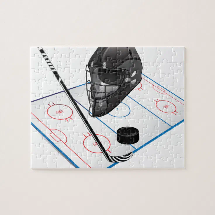 Ice Hockey Puzzle | Zazzle