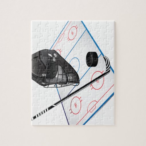 Ice Hockey Puzzle | Zazzle