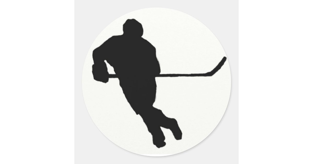 Ice Hockey sticker | Zazzle