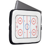 Ice Rink Diagram Hockey Game Companion Laptop Sleeve | Zazzle