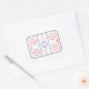 Ice Rink Diagram Hockey Game Companion Oval Sticker | Zazzle