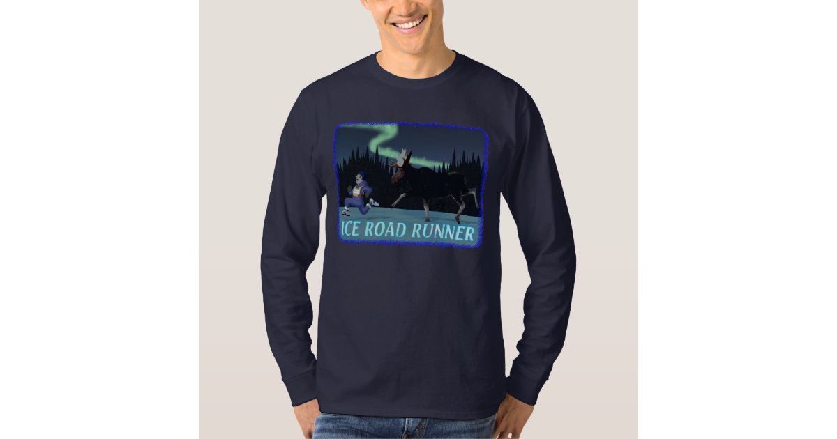Ice Road Runner T-Shirt | Zazzle