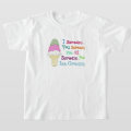 Ice Scream You Scream Ice Cream Kids T-Shirt | Zazzle