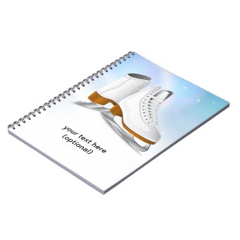 Ice Skates Notebook | Zazzle